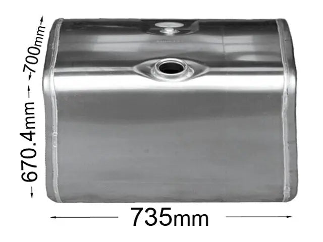 FUEL TANK 300 LITRE (ALUMINIUM) | Europa Truck Parts